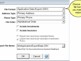 Exporting Data