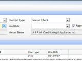 Void Vendor Payments