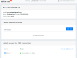 User Setup