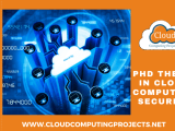 Phd Thesis In Cloud Computing Security Cloud Research