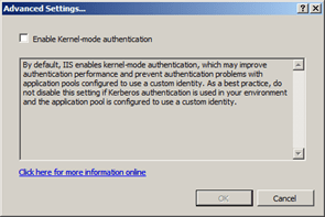 Windows Server 2008 – IIS7 – Kerberos Kernel Mode Authentication ...