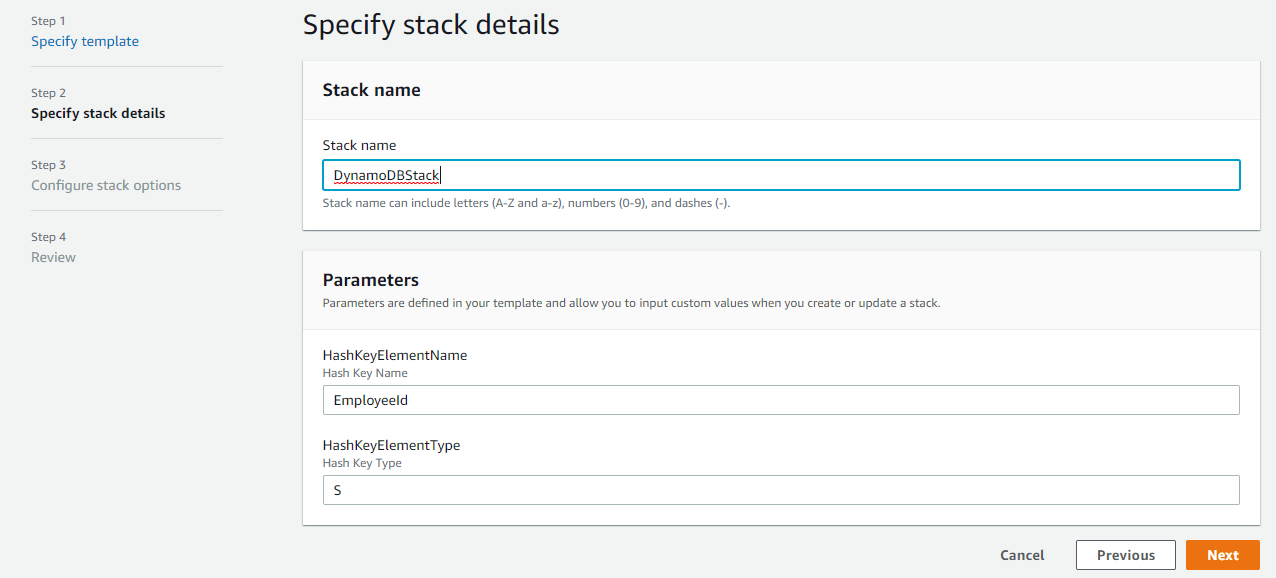 Create Dynamodb Table Using Cloudformation Template Cloudkatha