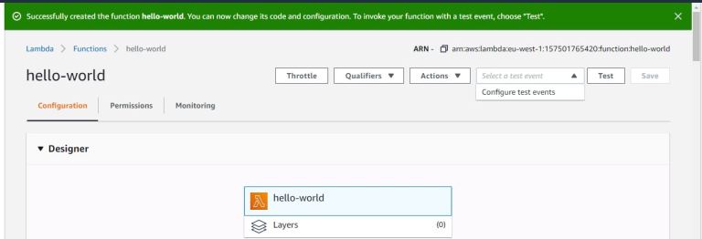 How to Run "Hello World" on AWS Lambda in 5 Minutes - CloudKatha