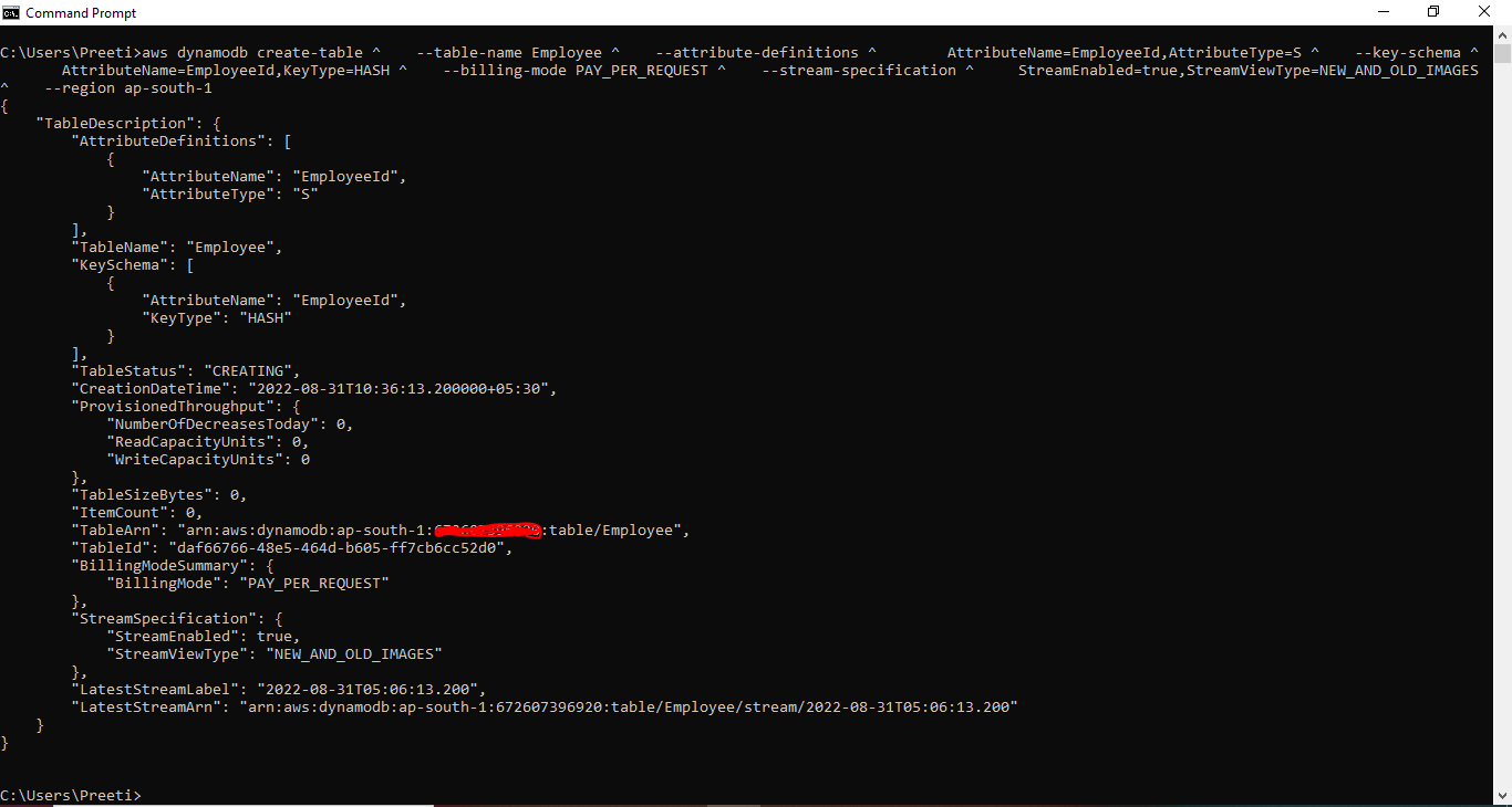 How To Create Dynamodb Global Table Using Aws Cli Cloudkatha