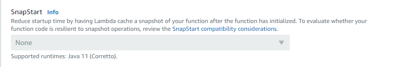 Use Snapstart To Improve Cold Start Of Java Lambda Function Cloudkatha