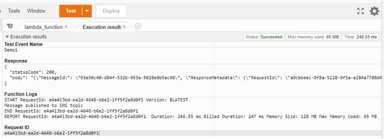Send Sns Notification From Aws Lambda Using Python Boto3 Cloudkatha