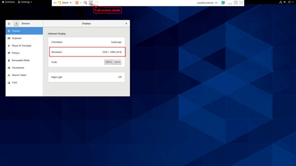 How to Fix CentOS VMware screen resolution problem | VMware fullscreen ...