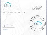 Cloudxlab Certificate