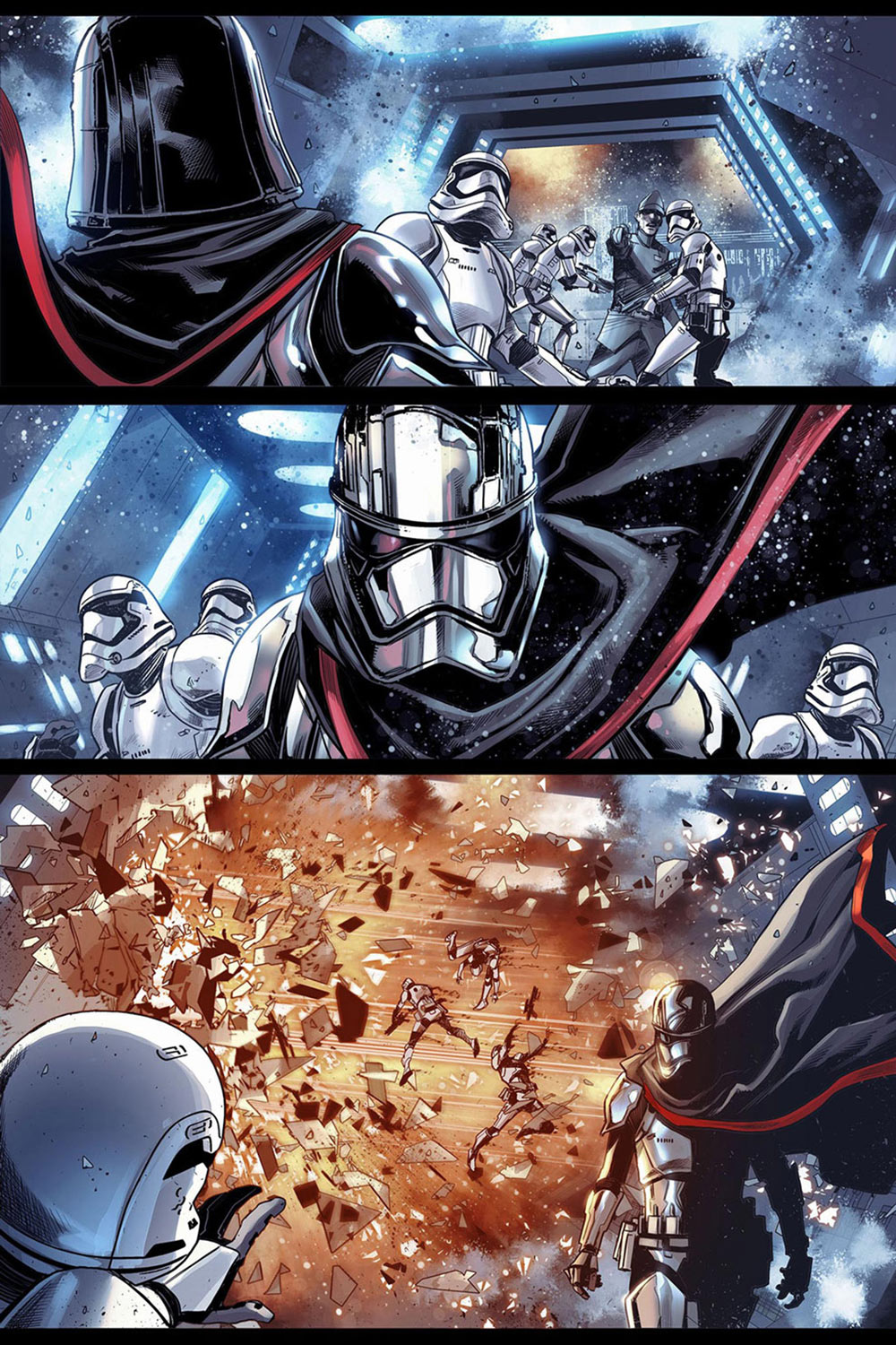 First look at the Captain Phasma comic mini – Club Jade