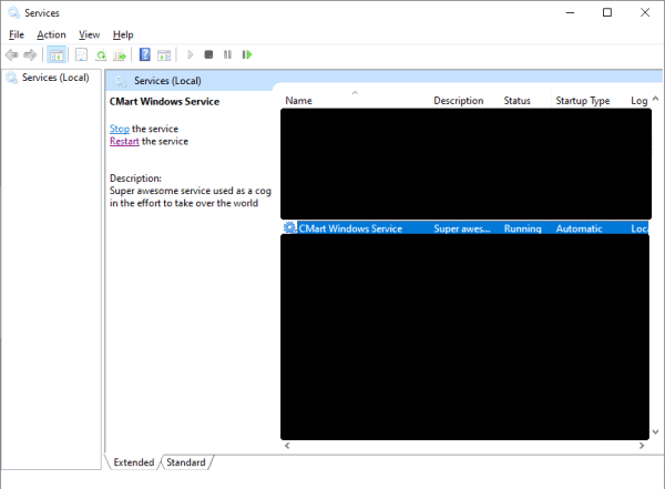 Creating A Windows Service And Installer Using Net And Wix Cmart Coding
