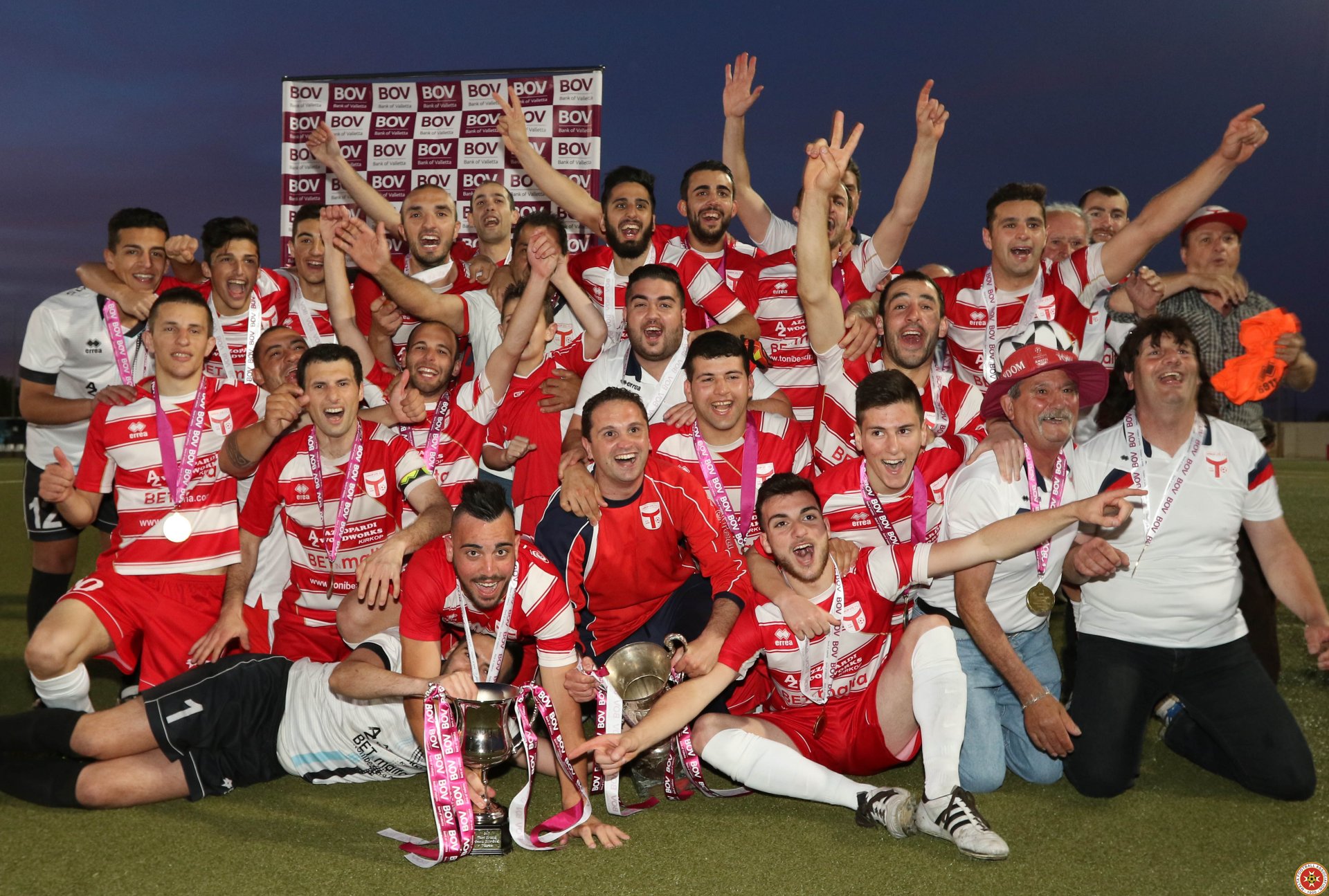 Kirkop United Bov Third Division Champions
