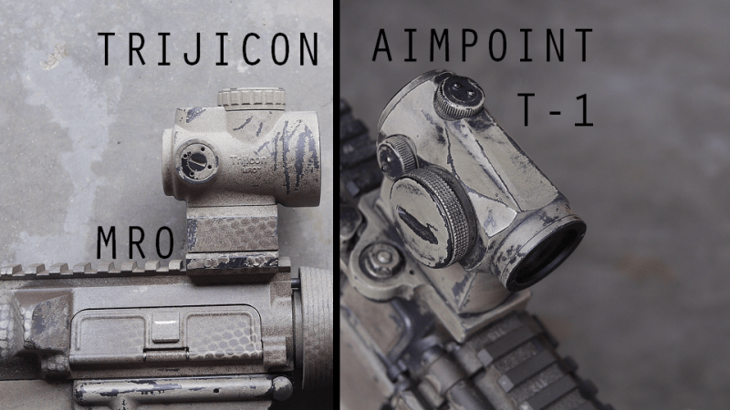 Watch: Trijicon MRO vs Aimpoint Micro T-1 | SOFREP