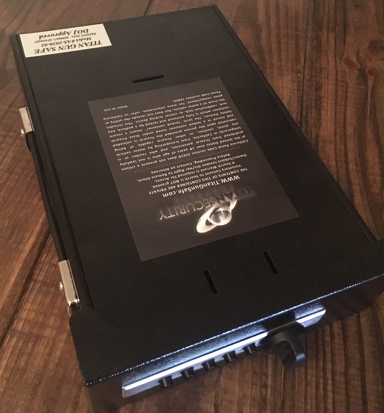 Say goodbye to electronic pistol safes: Titan gun safe review | SOFREP