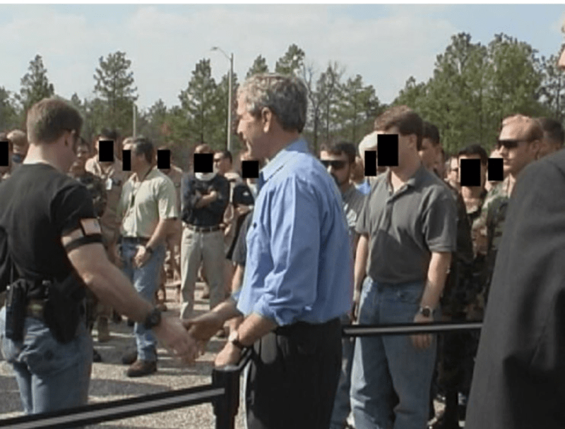 The Pic of the Day: George W. Bush visits Delta compound post 9/11 | SOFREP