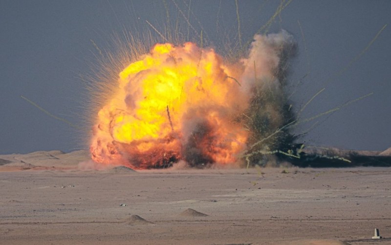 Pic of the Day: Desert Explosion | SOFREP