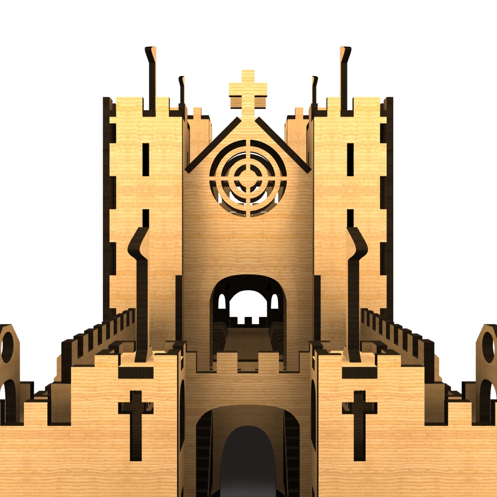 HUGE Medieval Castle: New Woodworking Project Launch! - CNCKing.com