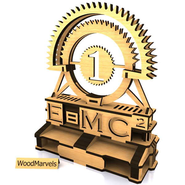 Physics Trophy from Sketch to Physical Product! - CNCKing.com