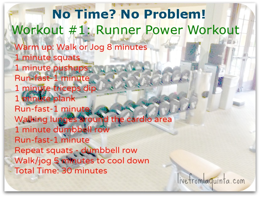 No Time? No Problem! 3 Workouts to Get You In and Out of the Gym FAST!