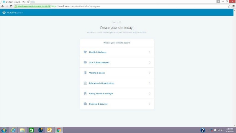 How to Start a Blog, Part 2: Wordpress.com