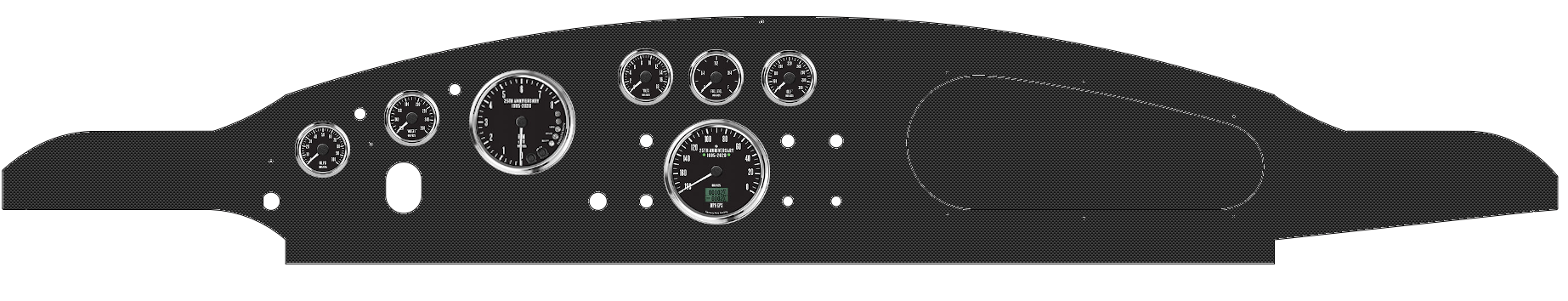 Carbon Fiber dash is aligned - Cobra Dreams