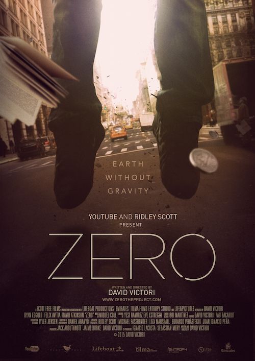 Teaser Trailer y póster de "ZERO"