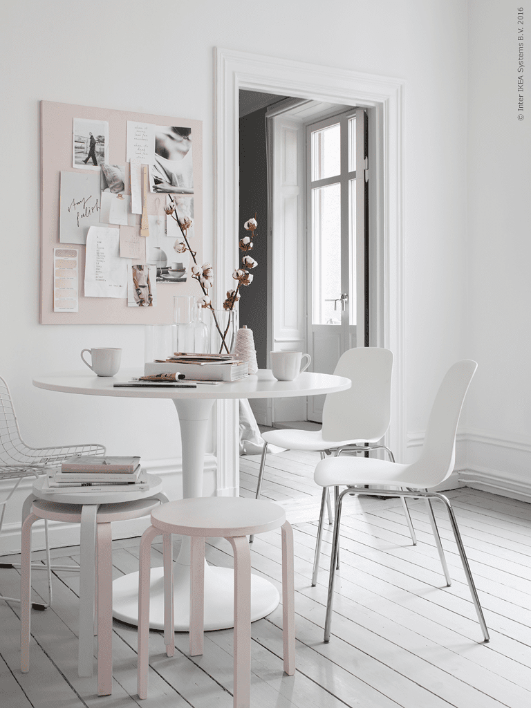 Soft pink workspace - COCO LAPINE DESIGNCOCO LAPINE DESIGN