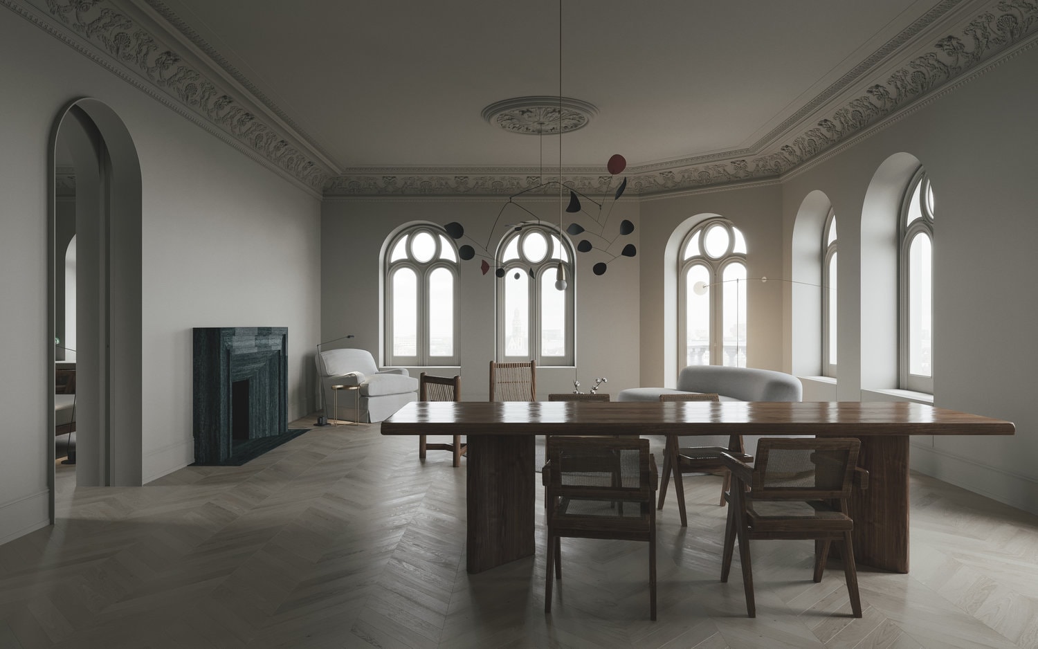 Stylish beige concept apartment - COCO LAPINE DESIGNCOCO LAPINE DESIGN