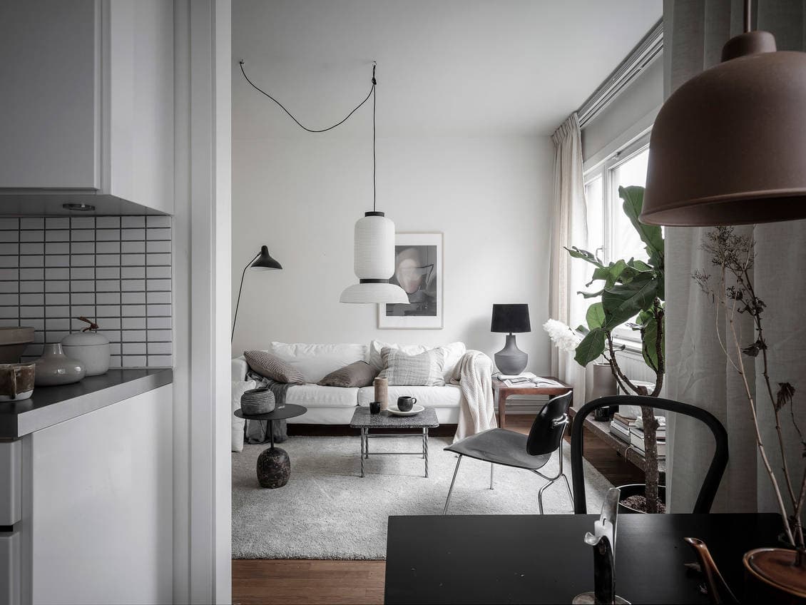 Small studio home with a smart layout - COCO LAPINE DESIGNCOCO LAPINE ...