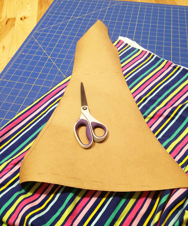 Gleeful fabrics // DIY reversible spin and twirl dress!