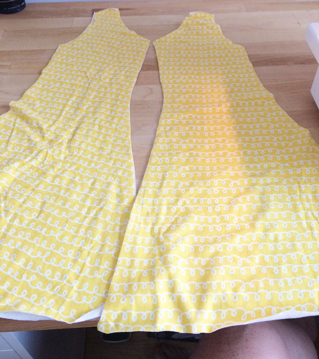 Gleeful fabrics // DIY reversible spin and twirl dress!