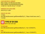Generate Qr Code With Javascript Very Simple Examples