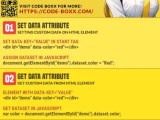 Set Get Html Data Attributes In Javascript Simple Examples