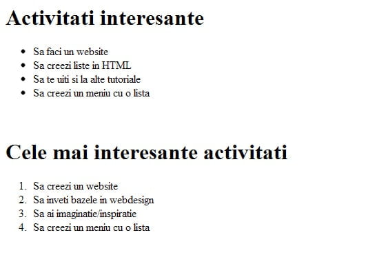 Tutorial HTML:Partea a patra - Tabele și liste - Code IT