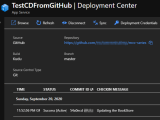 Continuous Deployment From Github To Azure App Service