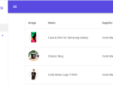 Blazor Material Table Server Side Paging Searching Sorting