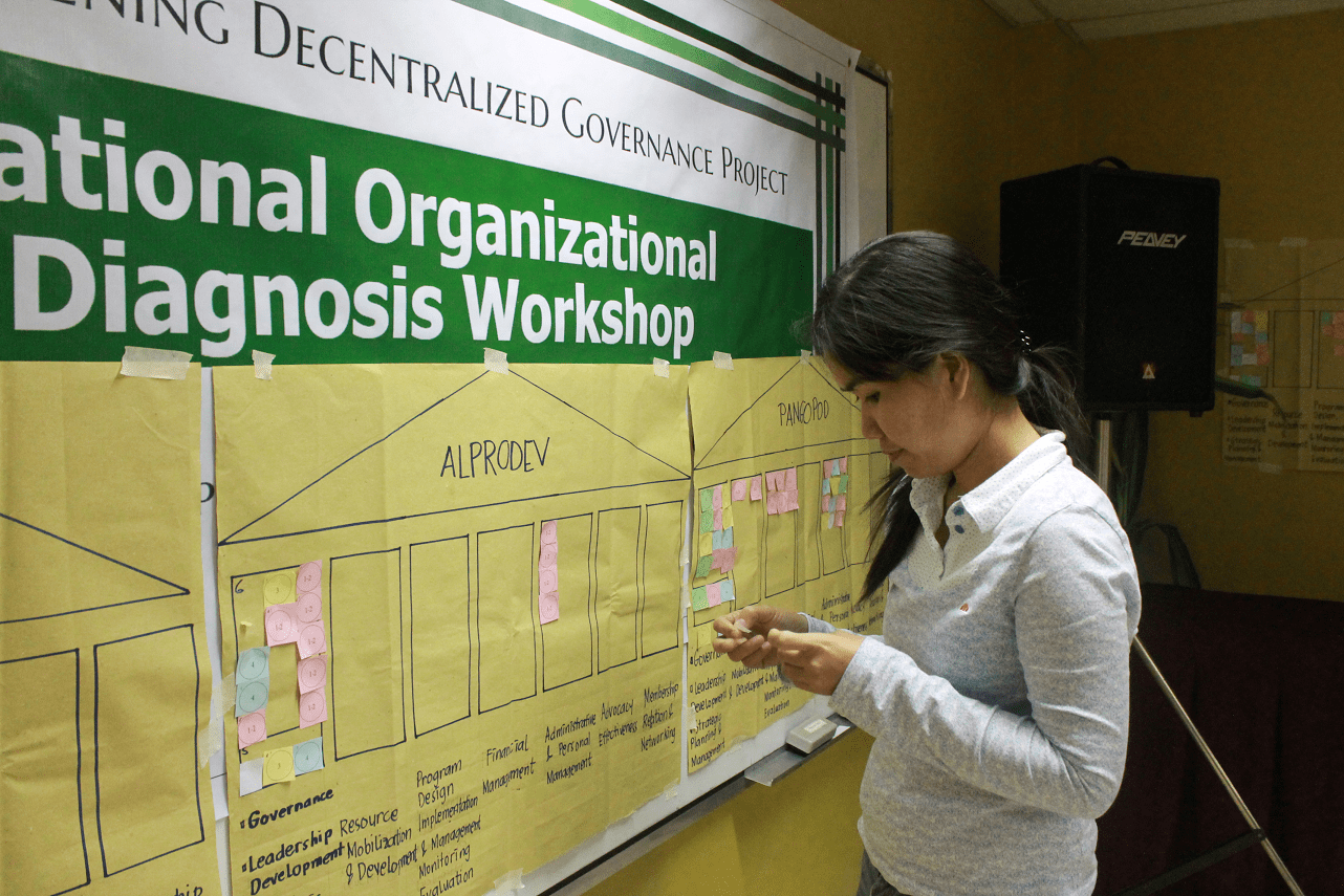 Strengthening DG Project held its CSO National Organizational Diagnosis ...