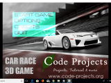 3d Car Race Game In C Programming With Source Code Code Projects