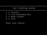 Bus Ticketing System In C With Source Code Source Code Projects