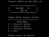 Simple Movie Theater System In C With Source Code Source Code