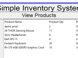 Simple Inventory System In Python With Source Code Source Code Projects
