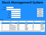Stock Management System In Vb Net With Source Code Source Code Projects
