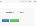 Student Information System In Php With Source Code Source Code Projects