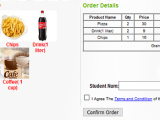 Simple Cafe Ordering System In Php With Source Code Source Code