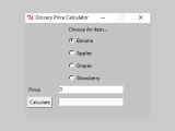 Simple Grocery Price Calculator In Python With Source Code Source