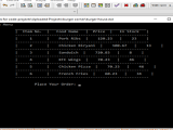 Food Information And Order System In C With Source Code Source Code