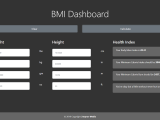 Bmi Calculator In Javascript With Source Code Source Code Projects