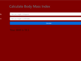 Simple Bmi Calculator In Php With Source Code Source Code Projects