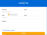 Simple Contact Form In Php With Source Code Source Code Projects