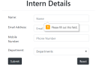 Intern Record System In Php With Source Code Source Code Projects
