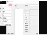 Address Book In Python With Source Code Source Code Projects